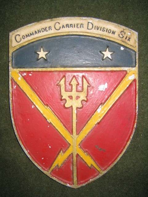 Commander, Carrier Division 6 Plaque - MILITARY SHIPS AND VESSELS - U.S ...