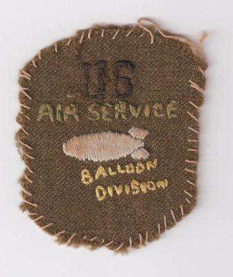 WW1 Air Service Balloon Division patch - ARMY AND USAAF - U.S ...