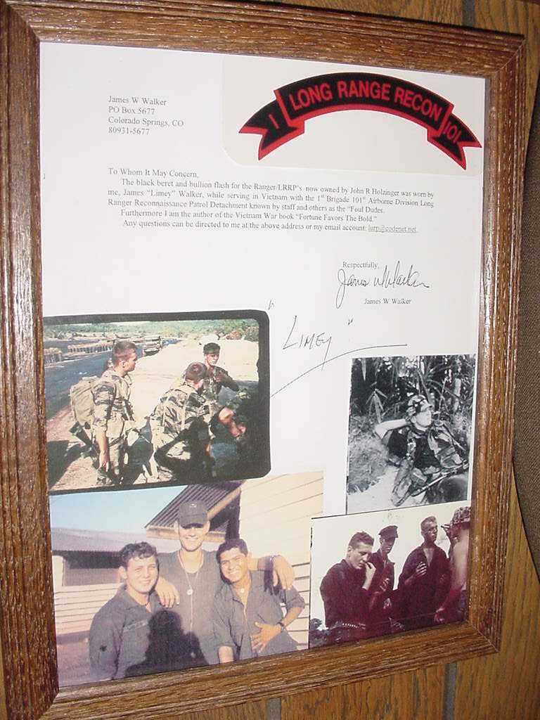 1/101st LRRP Beret - UNIFORMS - U.S. Militaria Forum