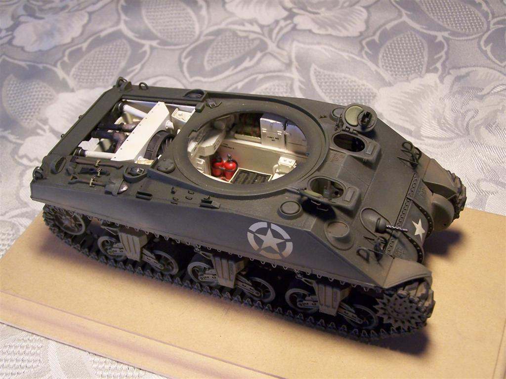 My full interiors M4 sherman - MODELING - U.S. Militaria Forum