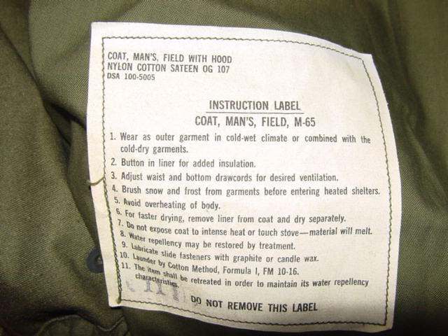 nice M-65 with patches - UNIFORMS - U.S. Militaria Forum