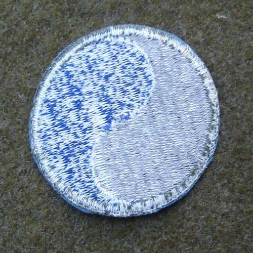 29th Infantry Division Patch - ARMY AND USAAF - U.S. Militaria Forum