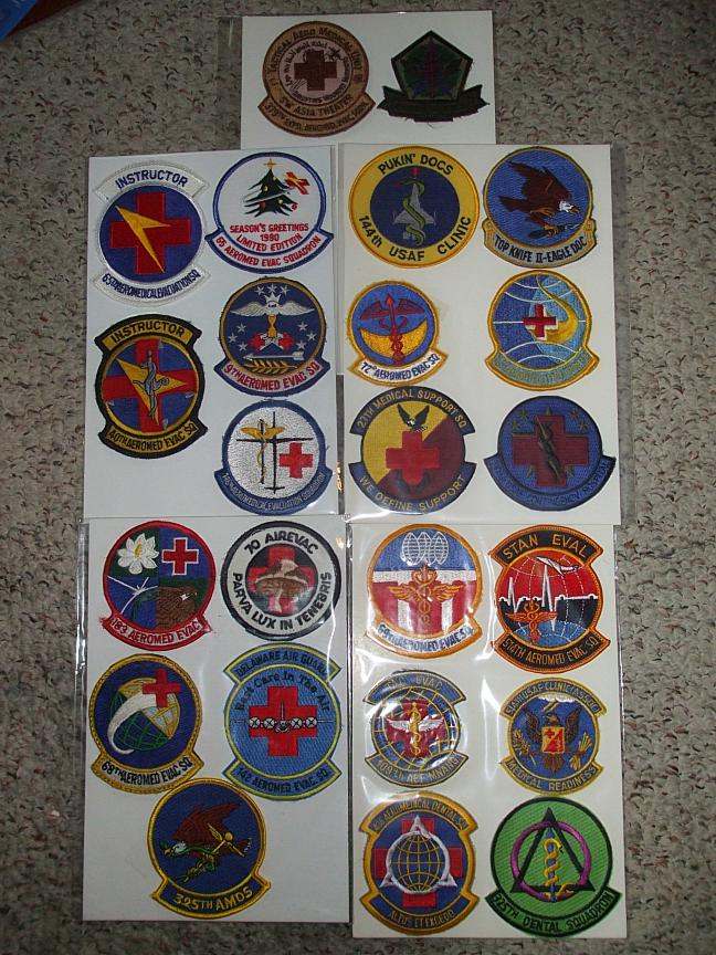Aeromedical Patches - AIR FORCE (USAAF IS WITH ARMY) - U.S. Militaria Forum