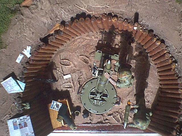 M30, 4.2 Inch Mortar in firing pit. - MODELING - U.S. Militaria Forum