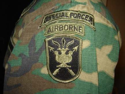 JFK Special Warfare Center and School RDF Uniform - CAMOUFLAGE UNIFORMS ...