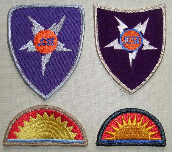 Variants of merrowed edged patches - ARMY AND USAAF - U.S. Militaria Forum
