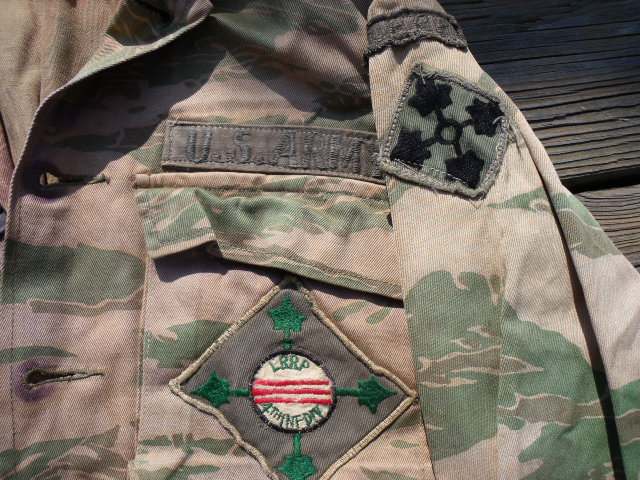 ID'ed Tiger Stripe from 4th Inf Div LRRP Co Cmdr - CAMOUFLAGE UNIFORMS ...