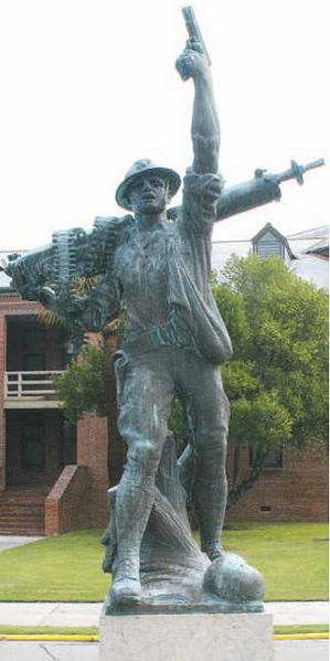 Iron Mike statue finally gets his "make over" - MISC MILITARIA - U.S ...