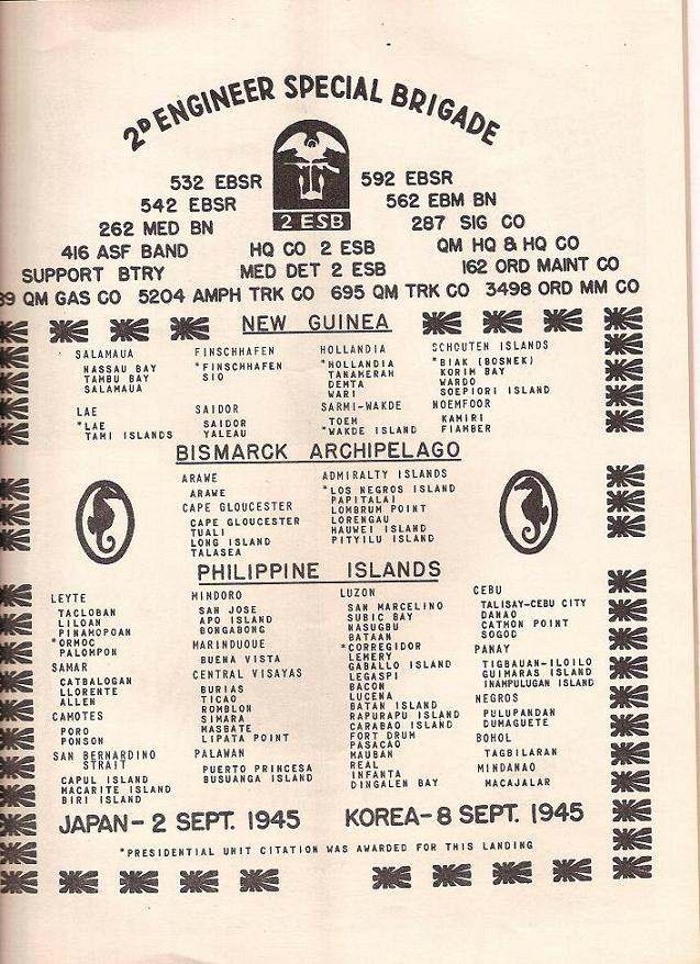 2nd Engineer Special Brigade book 1948 - EPHEMERA, PHOTOGRAPHS ...