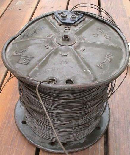 Field Phone Wire - FIELD & PERSONAL GEAR SECTION - U.S. Militaria Forum