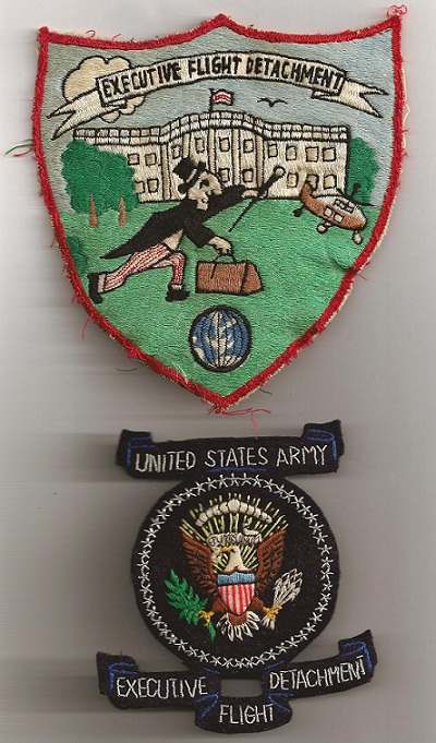 US Army Exec. Flight Detachment Patch - ARMY AND USAAF - U.S. Militaria ...