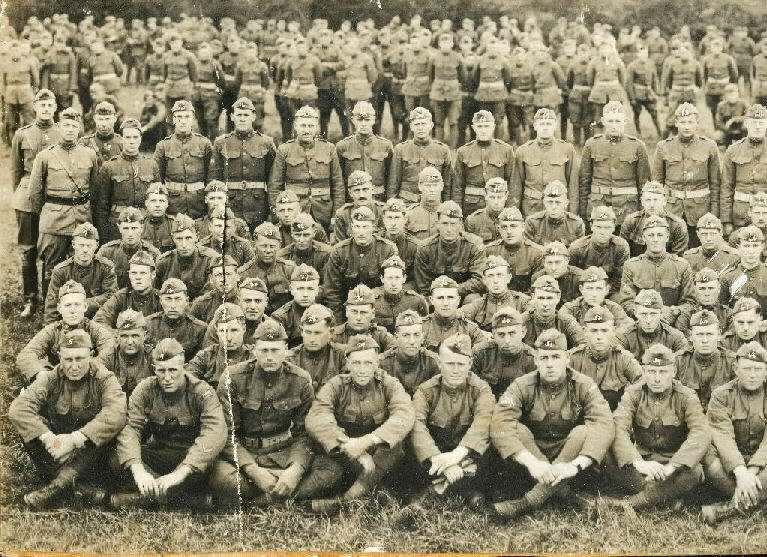 WWI HHQ 313th Infantry unit photo with band. Anyone else have unit ...