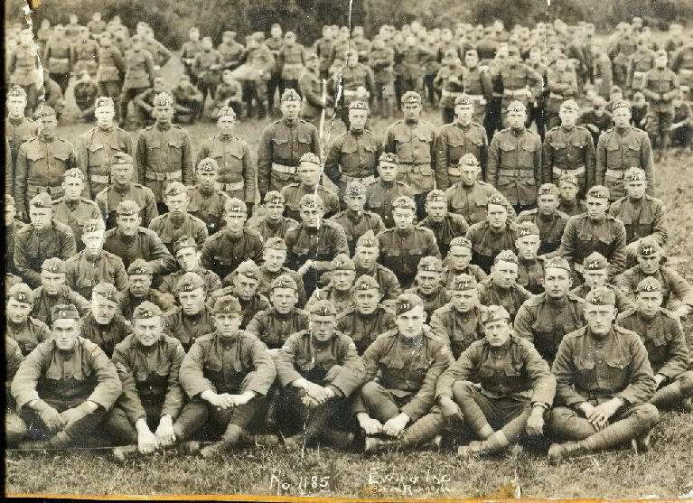 WWI HHQ 313th Infantry unit photo with band. Anyone else have unit ...