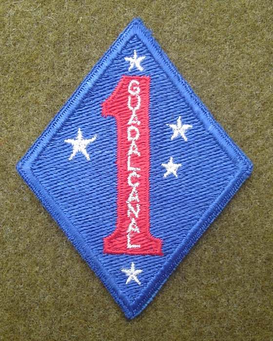 Lets see your 1st Marine Division Patches - MARINES - U.S. Militaria Forum