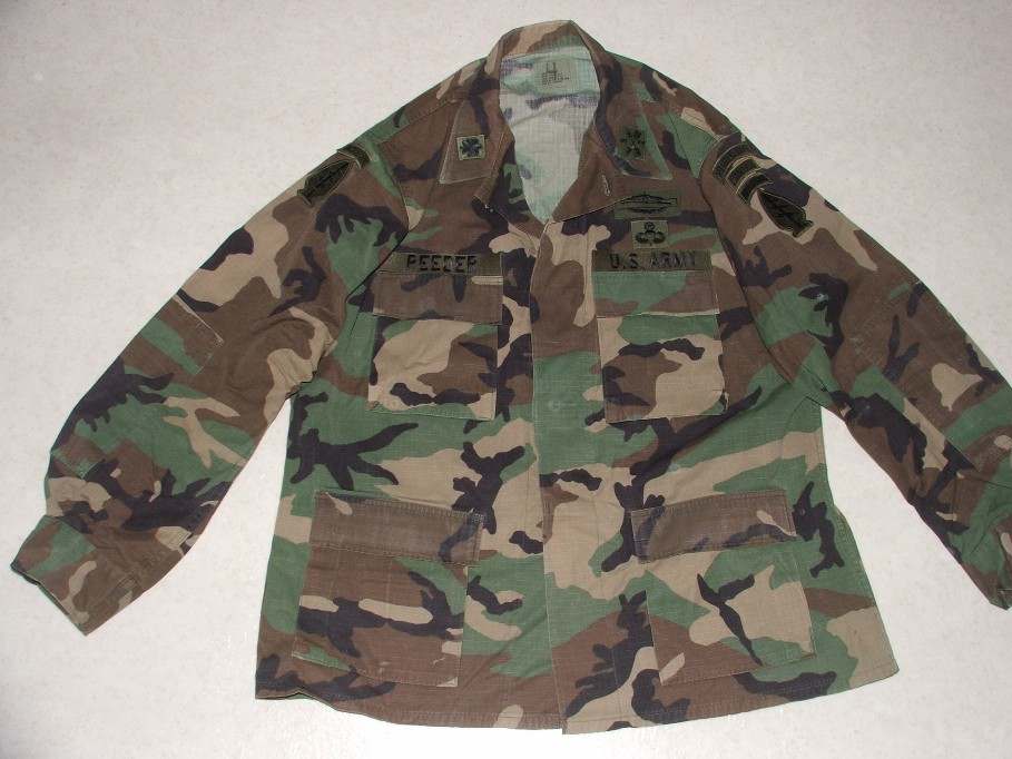 LTC Edward Reeder Special Forces BDU - CAMOUFLAGE UNIFORMS - U.S ...