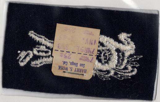 Amphibious Forces - Alligator Cuff Patches ---------- - NAVY, COAST ...