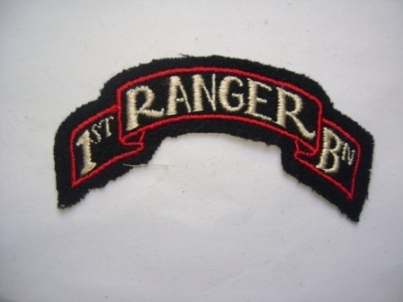 5th Ranger Battalion Scroll - ARMY AND USAAF - U.S. Militaria Forum