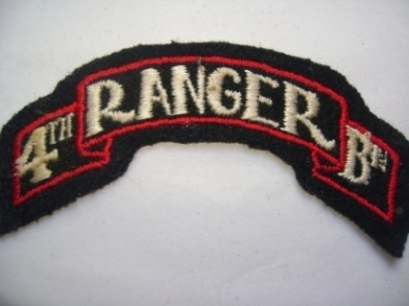 5th Ranger Battalion Scroll - ARMY AND USAAF - U.S. Militaria Forum