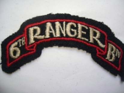 5th Ranger Battalion Scroll - ARMY AND USAAF - U.S. Militaria Forum