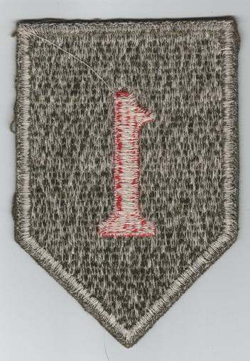 Big red one patch original WW2?? - ARMY AND USAAF - U.S. Militaria Forum