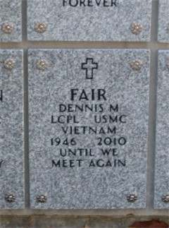 L/Cpl Dennis Fair - TAPS - U.S. Militaria Forum