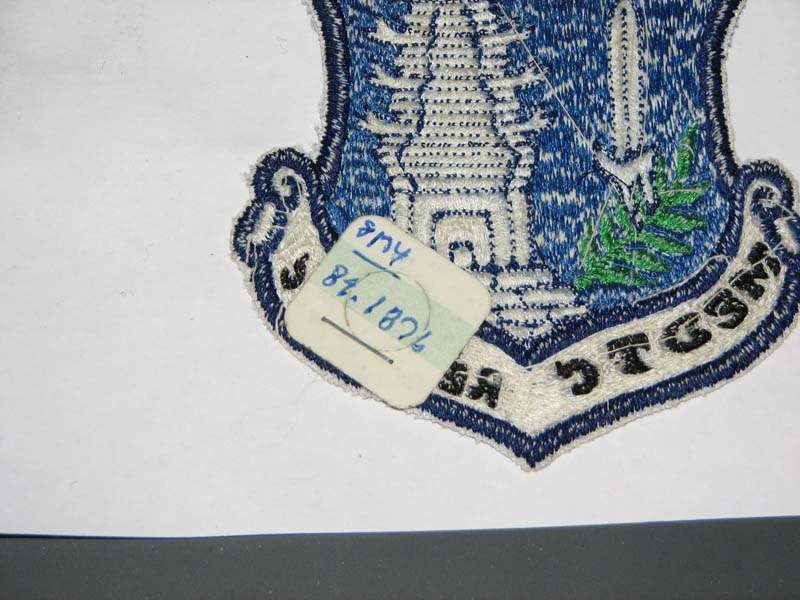 MEDTC patch - ARMY AND USAAF - U.S. Militaria Forum