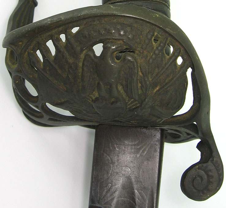 Civil War Swords Crossed