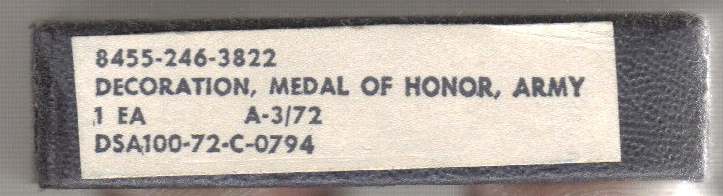 MOH blue box - MEDALS & DECORATIONS - U.S. Militaria Forum