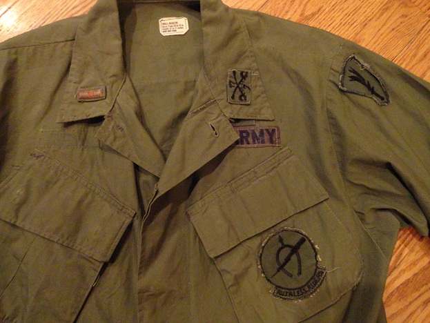 7/17th Air Cav Ruthless Riders Jungle Jacket - UNIFORMS - U.S ...