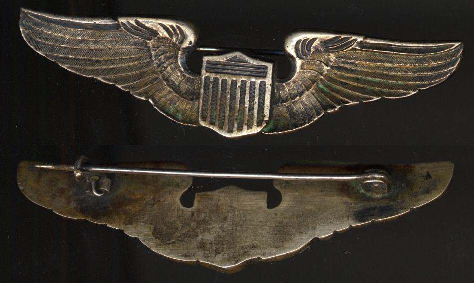 CBI made WW II AAF Pilot Wings - WING BADGES - U.S. Militaria Forum