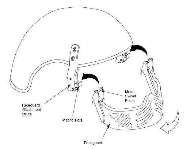 USMC Advanced Combat Vehicle Crewman Helmet - MODERN COMPOSITE HELMETS ...