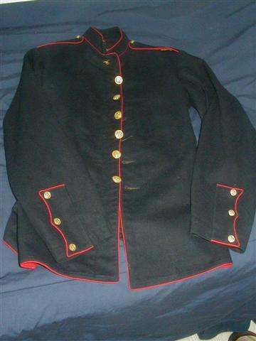USMC P1912 Dress Coat (1917-1918) A.R. Sheller, 74th Co., 6th Rgmt ...