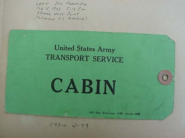 WWII U.S. Army baggage tags - EPHEMERA, PHOTOGRAPHS & MILITARY ARTWORK ...