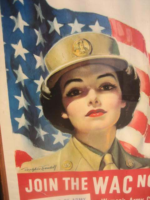 Original Poster Join The WAC Now! - WOMEN'S SERVICES - U.S. Militaria Forum