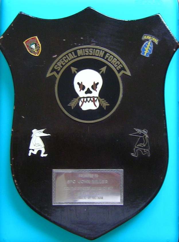Special Mission Force Plaque - SF - SOG - MISC MILITARIA - U.S ...