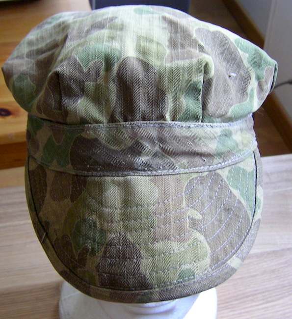 Tailor Made Army Camo HBT Hat - WW2 ? - KW ? - VN ? - UNIFORMS - U.S ...