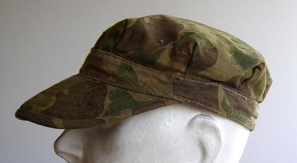 Tailor Made Army Camo HBT Hat - WW2 ? - KW ? - VN ? - UNIFORMS - U.S ...