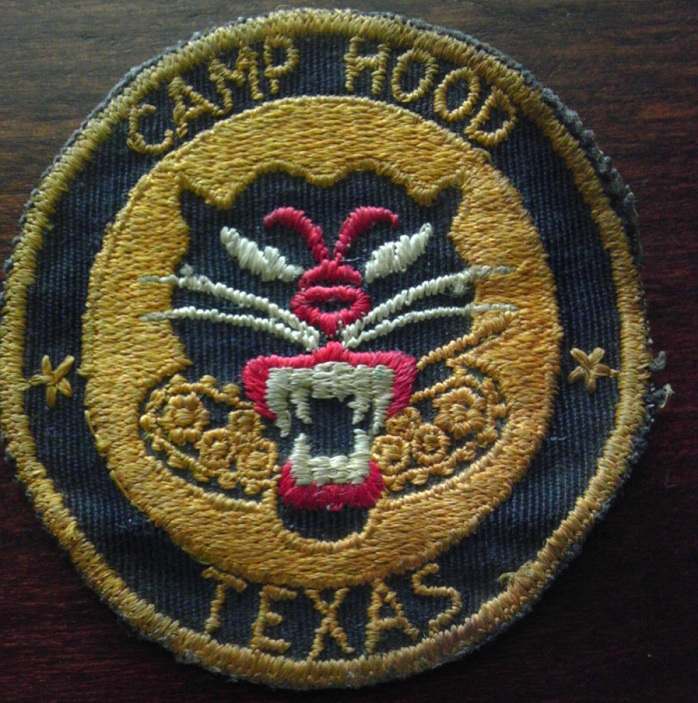 Camp Hood TD Patch - ARMY AND USAAF - U.S. Militaria Forum
