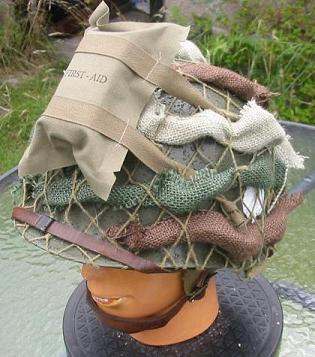 Scrim in place - REENACTING GROUPS & REPRO GEAR - U.S. Militaria Forum