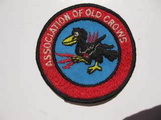Association of Old Crows Patch - VETERANS' ORGANIZATIONS - U.S ...