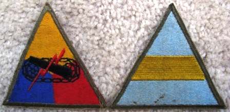 Unidentified Armor Triangle? - ARMY AND USAAF - U.S. Militaria Forum