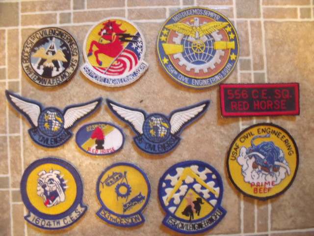 Group of hand-made patches - AIR FORCE (USAAF IS WITH ARMY) - U.S ...