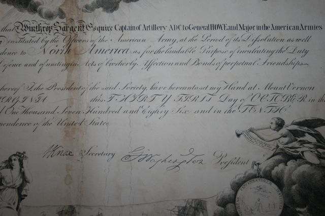 HISTORIC REVOLUTIONARY WAR DOCUMENT TO W. SARGENT - EPHEMERA ...