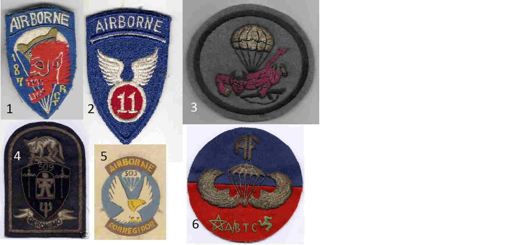 Attention Airborne Patch Collectors! - ARMY AND USAAF - U.S. Militaria ...