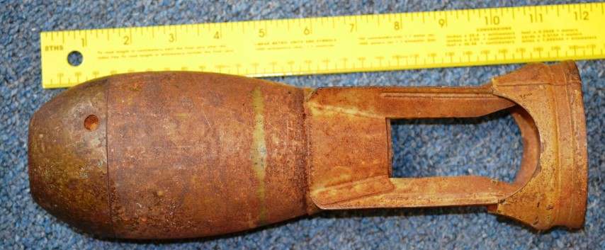 Old WW1 (?) Bomb ID Needed - FIREARMS - U.S. Militaria Forum