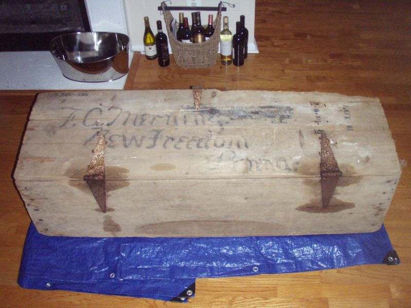 Original Model 1888 Springfield Rod Bayonet Rifle Shipping Crate ...