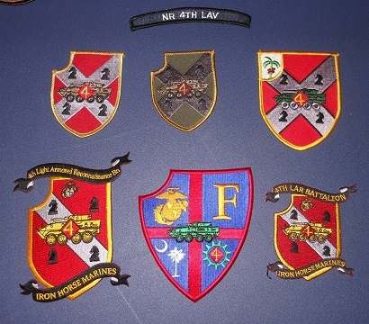 USMC LAV Patches (LAV, LAI, & LAR BNs) 1980s to present - MARINES - U.S ...