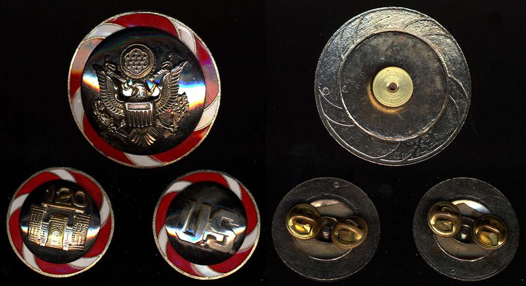 History of the Collar Disk - BRANCH OF SERVICE COLLAR BRASS - U.S ...