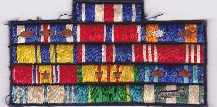 My favorite new addition, ribbon bar from family - MEDALS & DECORATIONS ...