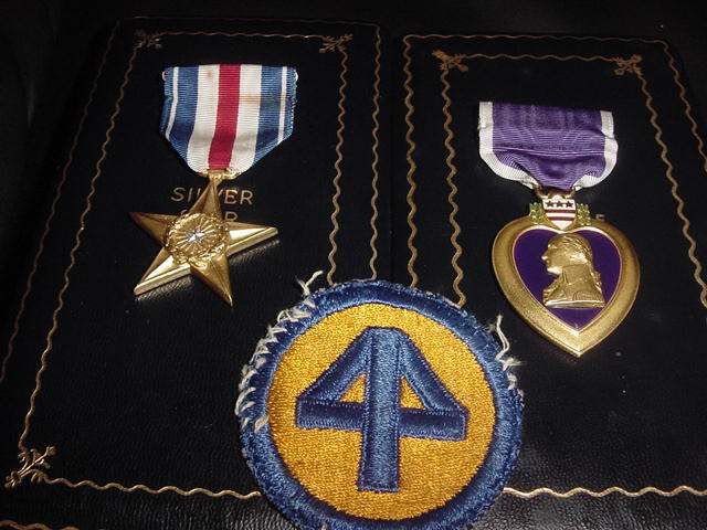 Co A 71st Infantry Regt. 44th division KIA SS/PH - MEDALS & DECORATIONS ...